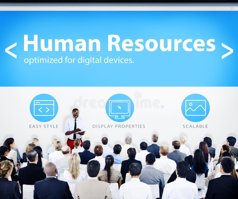 Business People Human Resources Web Design Concept Stock Image - Image ...