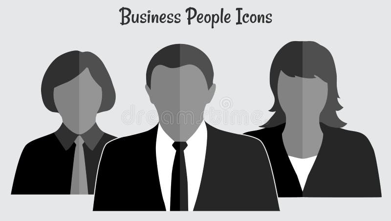 Business people icon stock vector. Illustration of team - 124939904