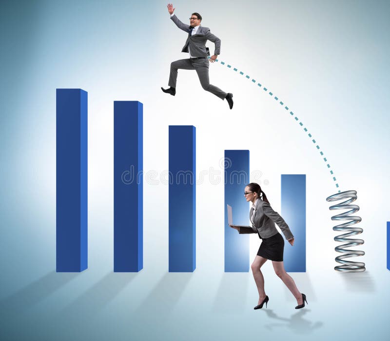 283 Man Running Bar Chart Statistics Stock Photos - Free & Royalty-Free ...