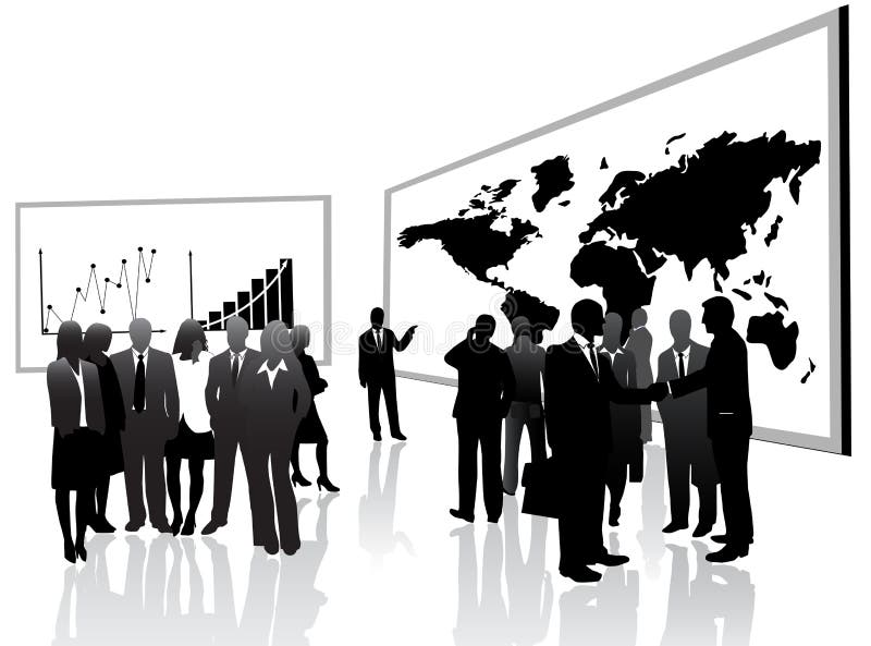 Business People and Lecture Stock Vector - Illustration of passion ...