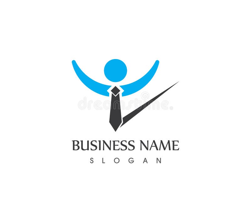 Business People Logo Template Stock Vector - Illustration of concept ...