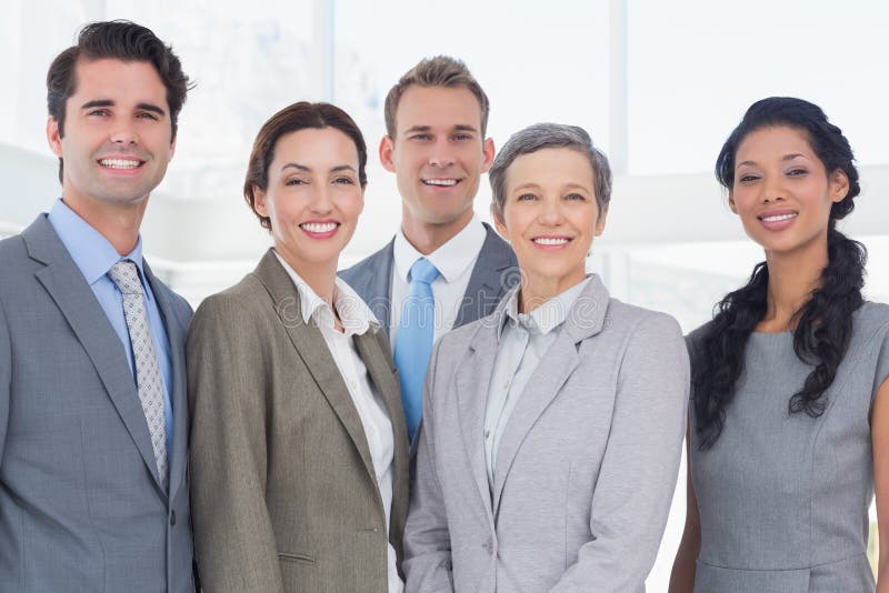 Business People Looking at Camera Stock Image - Image of partnership ...