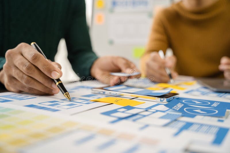 Business People Meeting Concept Design Ideas at Office Stock Photo ...