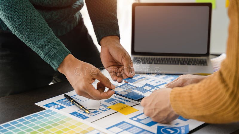 Business People Meeting Concept Design Ideas at Office Stock Image ...