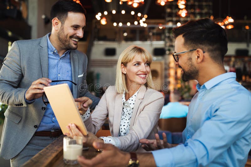 Business People Meeting Conference Discussion Working Concept Stock ...