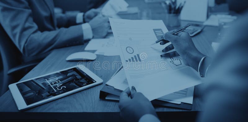 Business People Meeting Corporate Connection Teamwork Concept Stock ...