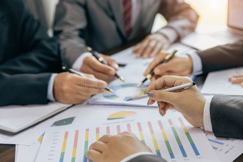 Business People Meeting Design Ideas Concept. Business Planning ...