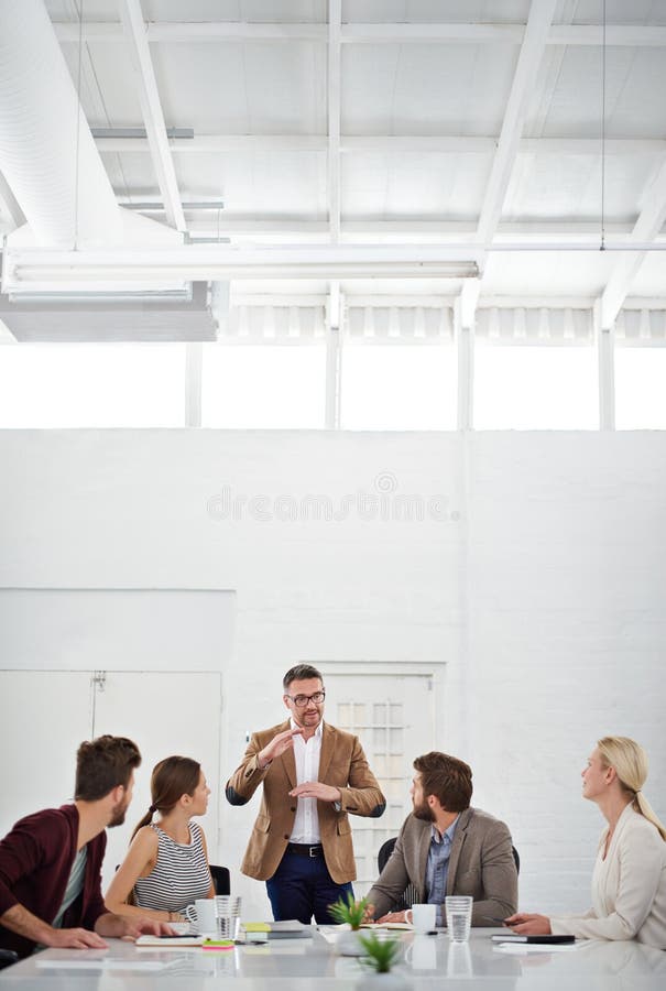 Business People, Meeting and Discussion in Boardroom for Strategy for ...