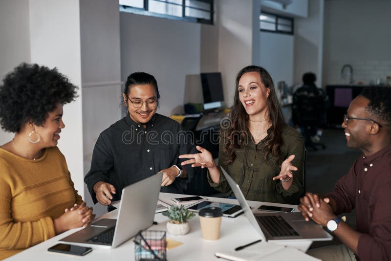 Business People, Meeting and Discussion with Tech in Office for ...