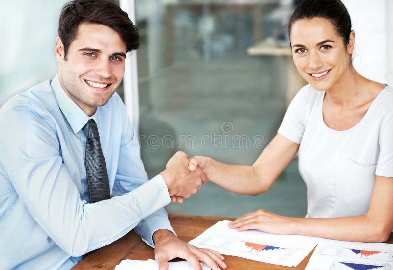 Business People, Meeting and Handshake in Portrait with Graphs ... Business People, Meeting and Handshake in Portrait with Graphs ...