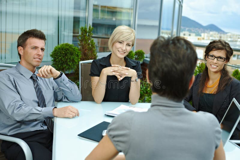 Business People Meeting Outdoor Stock Image - Image of businesswomen ...