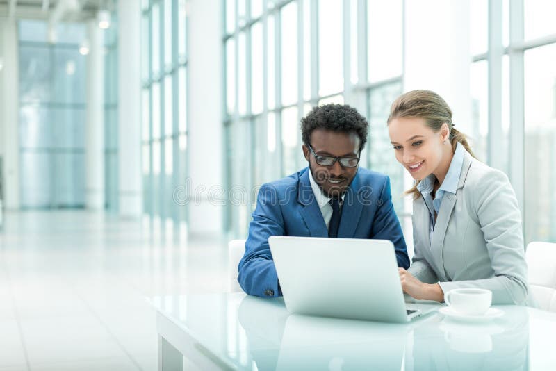 Business people in office stock image. Image of mature - 68485861