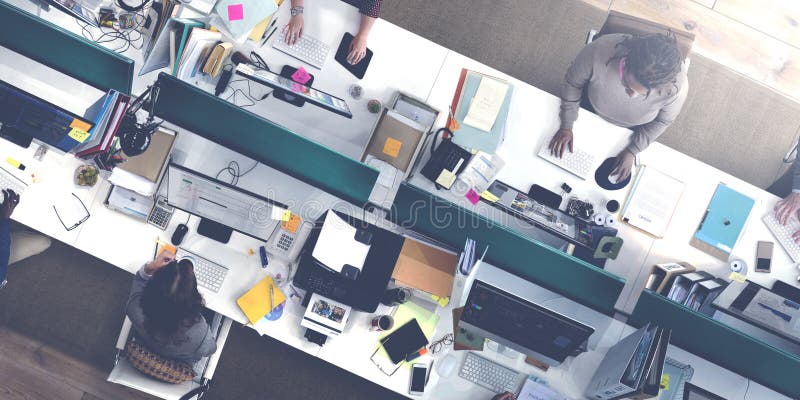 Business People Office Working Corporate Team Concept Stock Photo ...