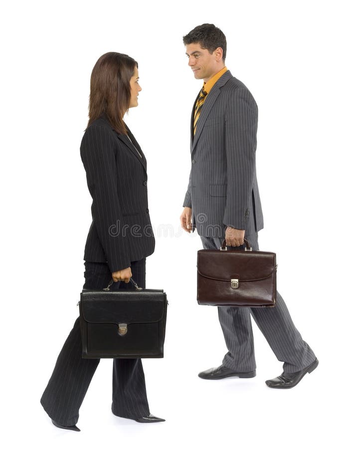 Business people passing by stock image. Image of passer - 2218343