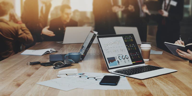 Business People Planning Strategy Stock Illustration - Illustration of ...