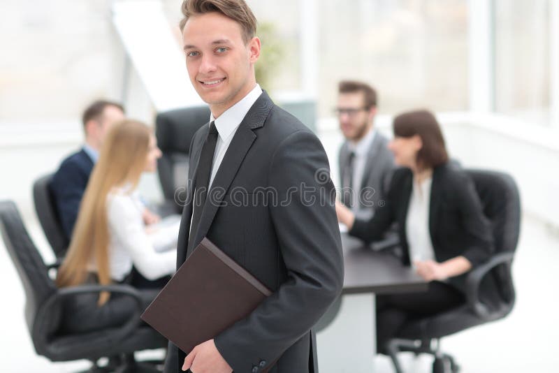 Practitioner on the Background of Business Team Stock Photo - Image of ...