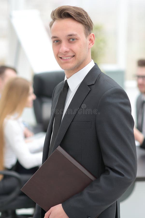 Practitioner on the Background of Business Team Stock Image - Image of ...