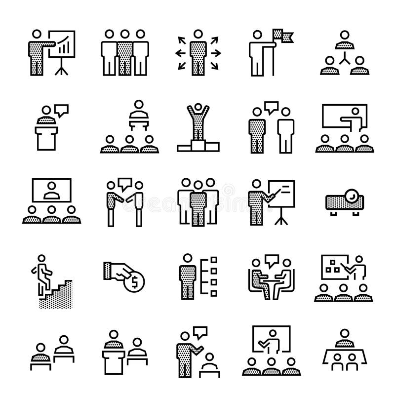 Training Icon Set Stock Illustrations – 121,524 Training Icon Set Stock ...