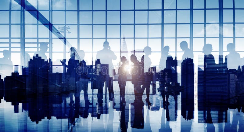 Business People Professional Discussion Conversation Talking Stock ...