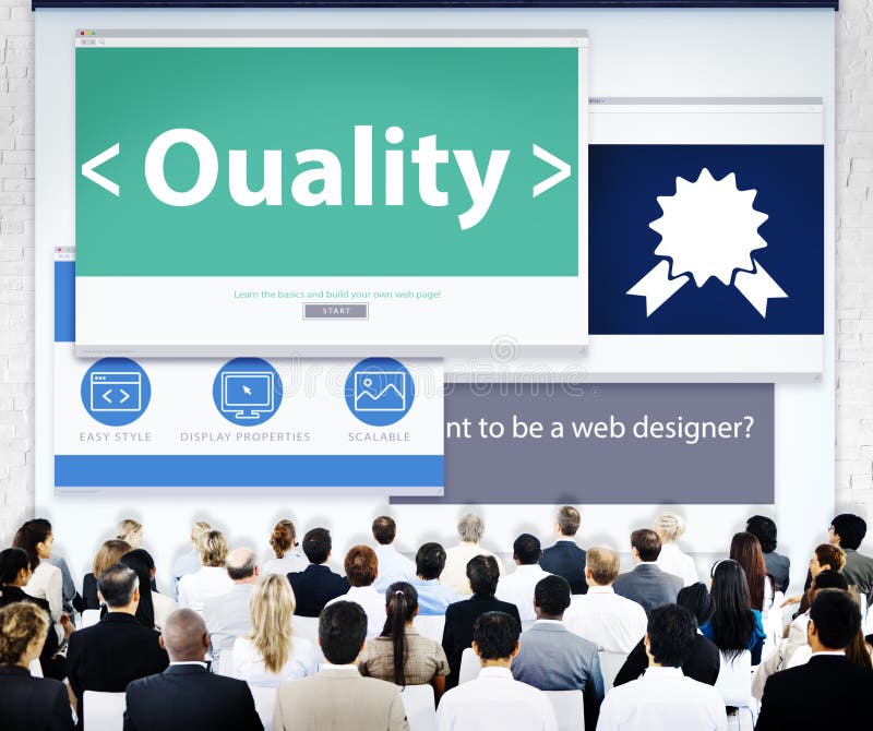 Business People Quality Web Design Concepts Stock Image - Image of ...