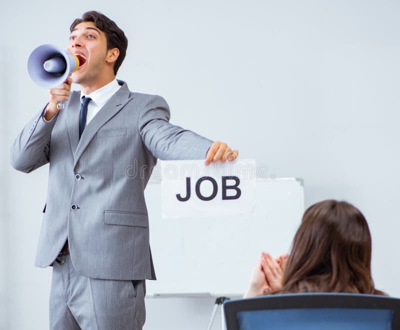 Business People in Recruitment Concept Stock Photo - Image of employee ...