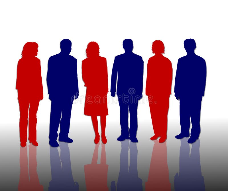 Business people in black stock vector. Illustration of business - 5780483