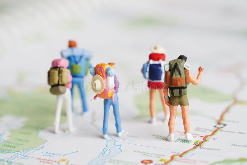 Business People Rushing and Going on a Long Trip for a Work Meeting at ...