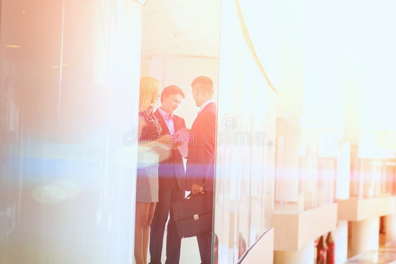 Business People Shaking Hands after Meeting Stock Photo - Image of ... Business People Shaking Hands after Meeting Stock Photo - Image of ...