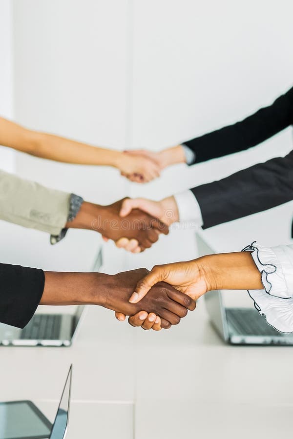 Multicultural handshake stock image. Image of agreement - 622665