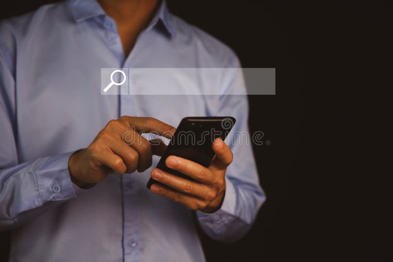 Business People Show Their Entry into Digital Technology through ...