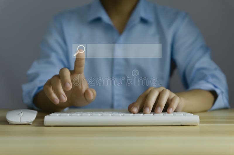 Business People Show Their Entry into Digital Technology through ...