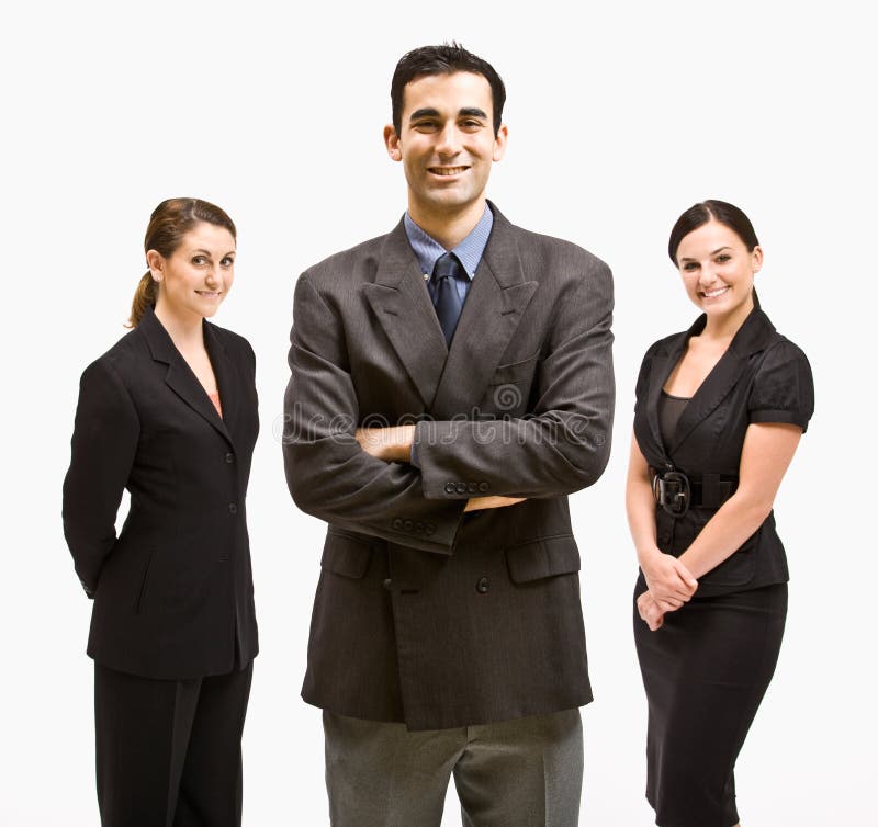 Business people smiling stock photo. Image of business - 17054732