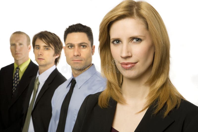 Business People Stand Together Stock Image - Image of businessmen ...