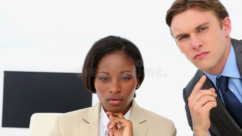 Lot of People Staring at Camera, Collage View Stock Video - Video of ...