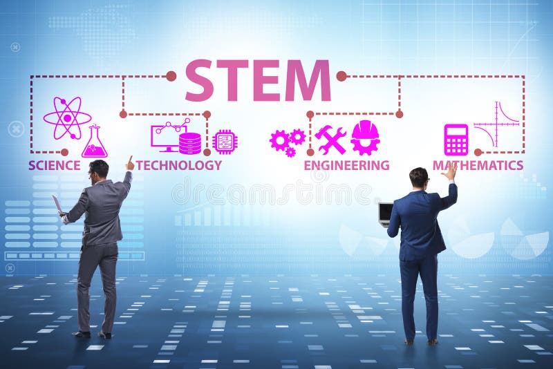 Business People in STEM Education Concept Stock Image - Image of ...