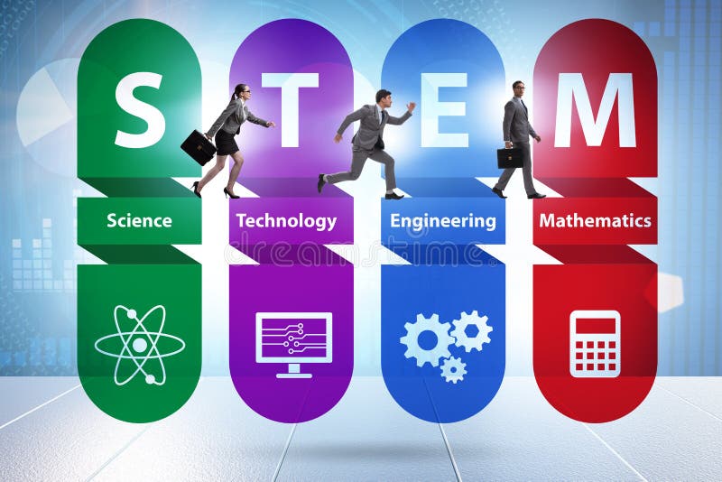 Business People in STEM Education Concept Stock Photo - Image of ...