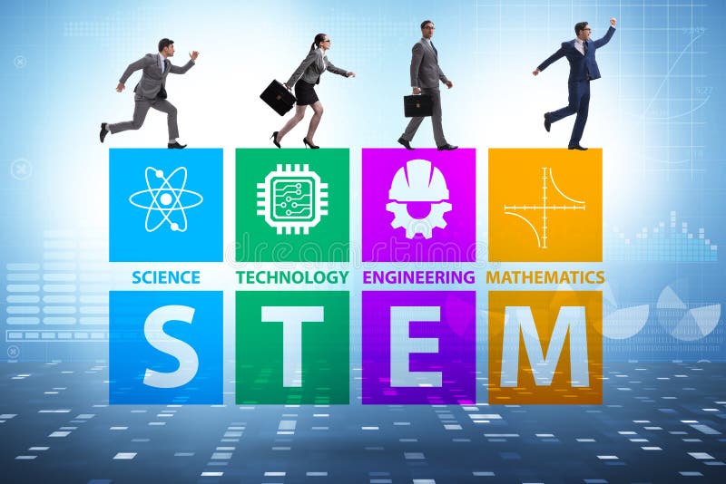 Business People in STEM Education Concept Stock Photo - Image of ...