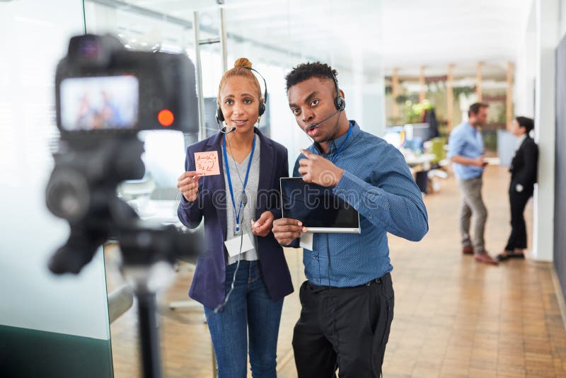 Business People Streaming Video Stock Image - Image of digital ...