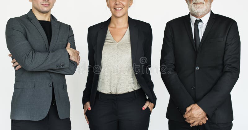 Business People Suit Studio Concept Stock Image - Image of suit, formal ...