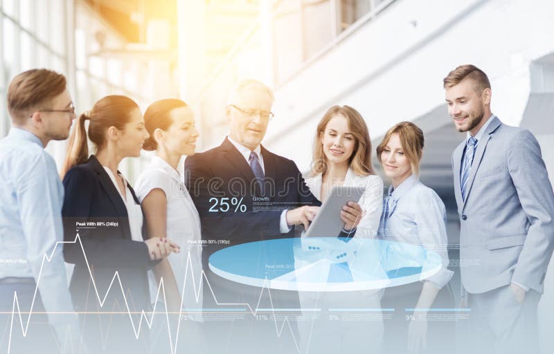 Business People with Tablet Pc Computers at Office Stock Photo - Image ...