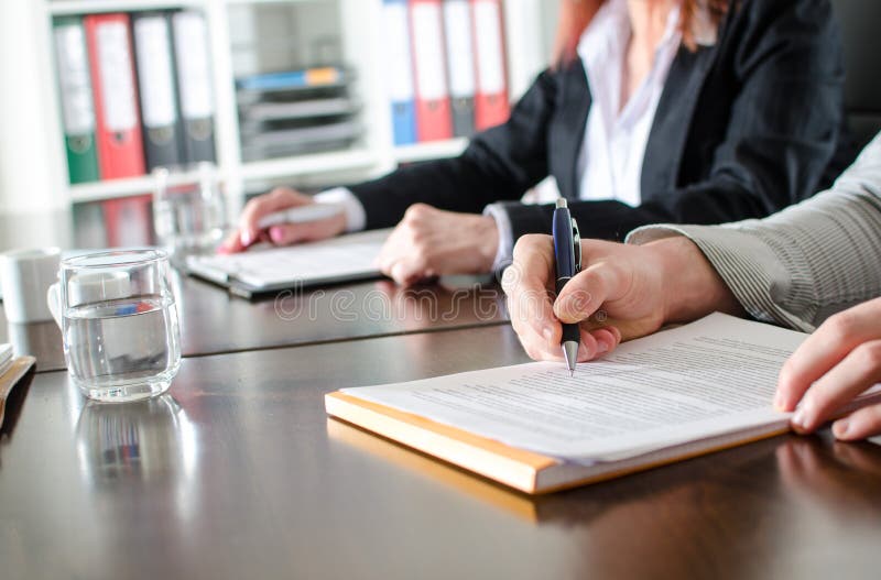 Business People Taking Notes Stock Image - Image of seminar, writing ...