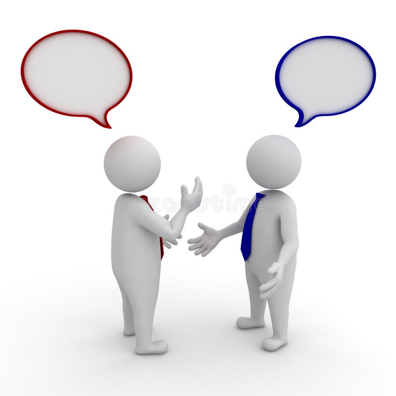 Two People Talking Speech Bubbles Stock Illustrations – 359 Two People ...