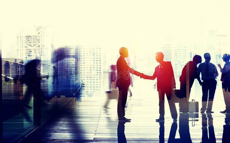 Business People Talking Connection Conversation Concept Stock Photo ...