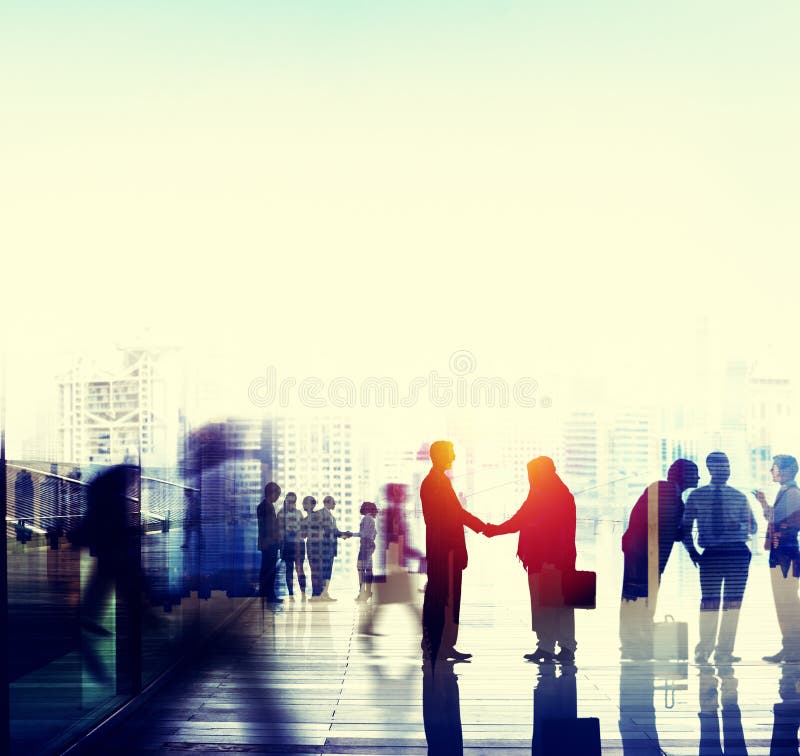 Business People Talking Connection Conversation Concept Stock Image ...