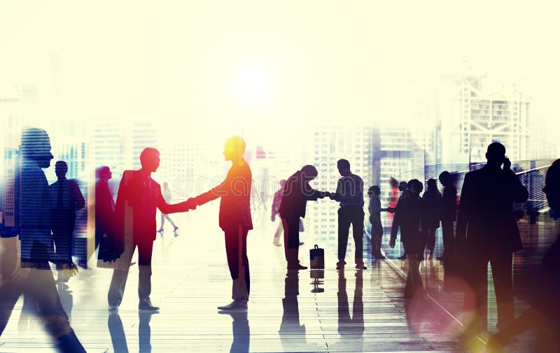 Business People Talking Connection Conversation Concept Stock Image ...