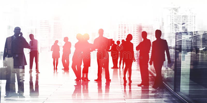 Business People Talking Connection Conversation Concept Stock Photo ...