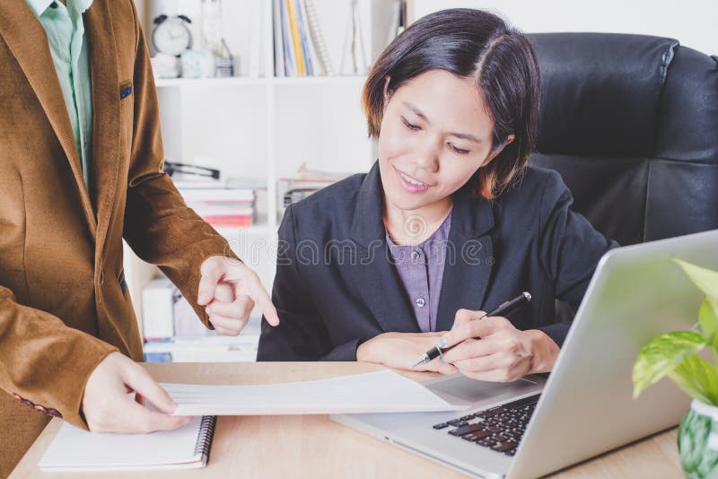 Business People Talking Discussing Concept Meeting and Training Stock ...