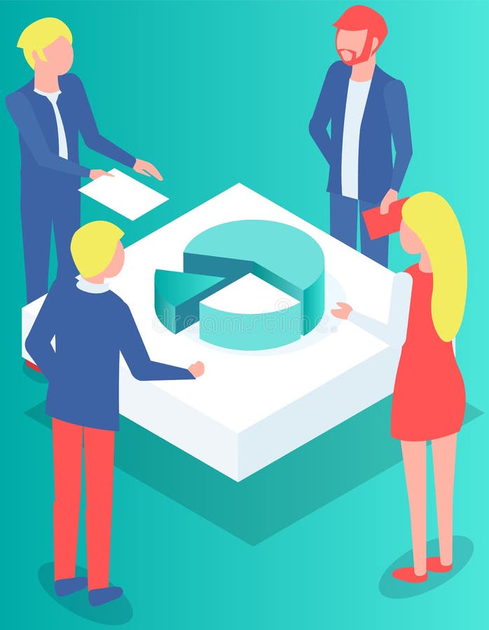 Business People Talking, Discussing Statistical Data. Expert Team for ... Business People Talking, Discussing Statistical Data. Expert Team for ...