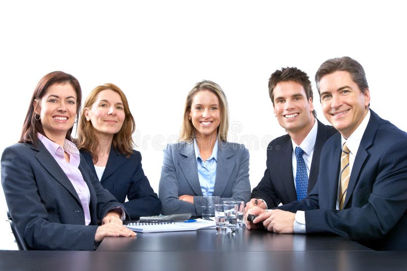 Business people team stock photo. Image of meet, cooperation - 12815716