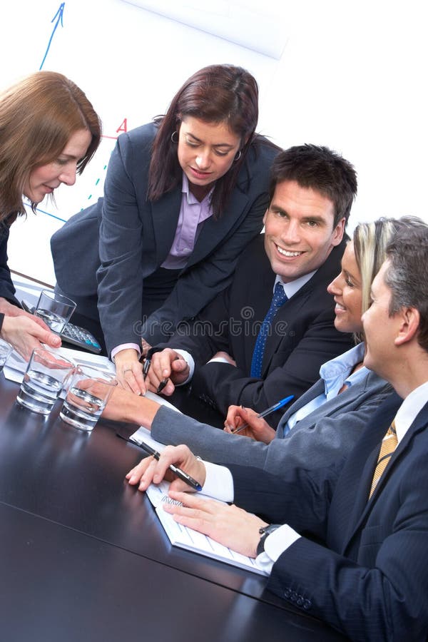 Business people team stock image. Image of group, partners - 12849173